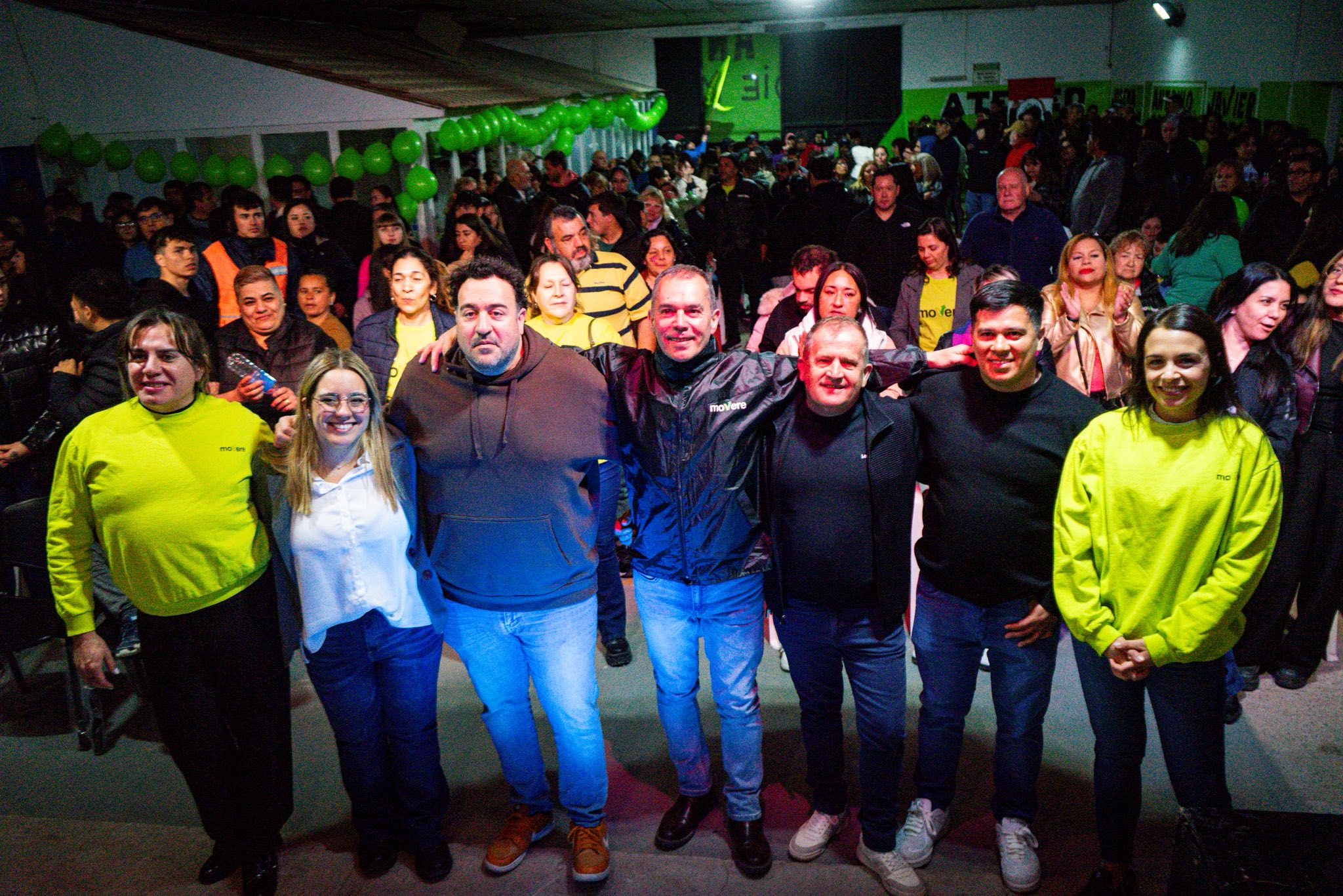 Carambia y candidatos en la inauguración del nuevo ateneo de MOVERÉ - Periódico Las Heras